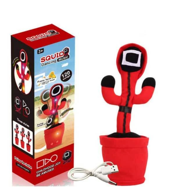 ICN.com : Dancing Squid Toy (Square Style)