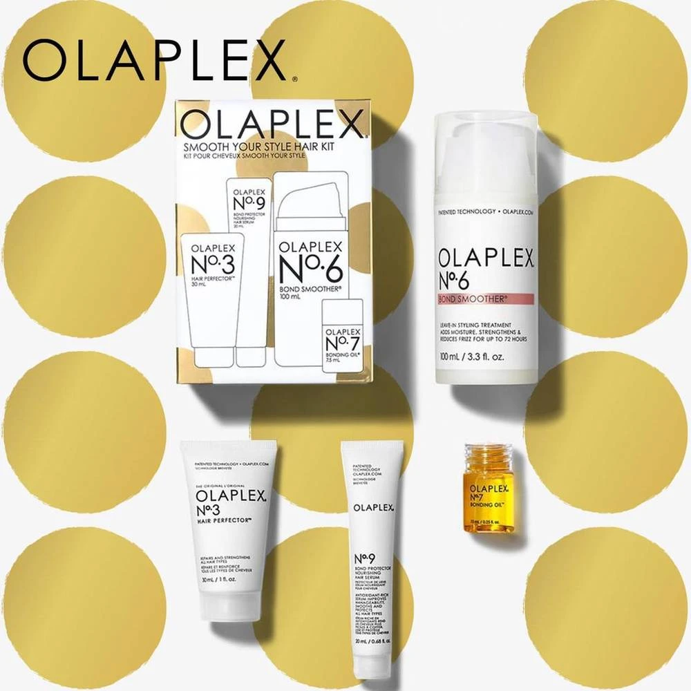 ICN.com : مجموعة OLAPLEX لتصفيف شعرك (N3+N6+N7+N9)