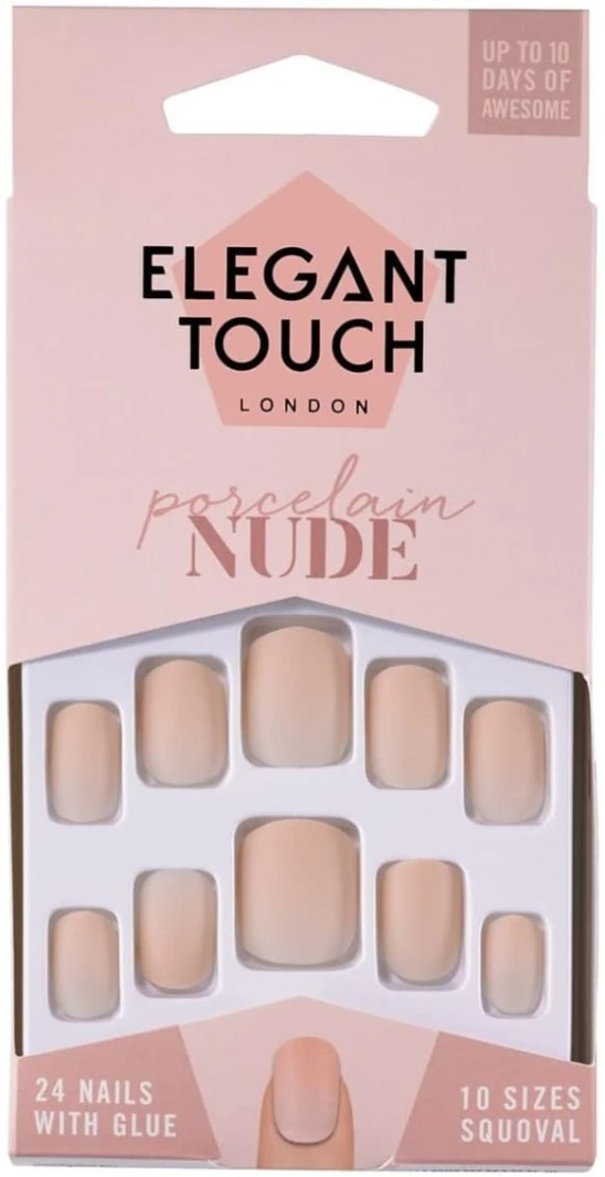 ICN.com : مجموعة ET Nails Nude - بورسلين