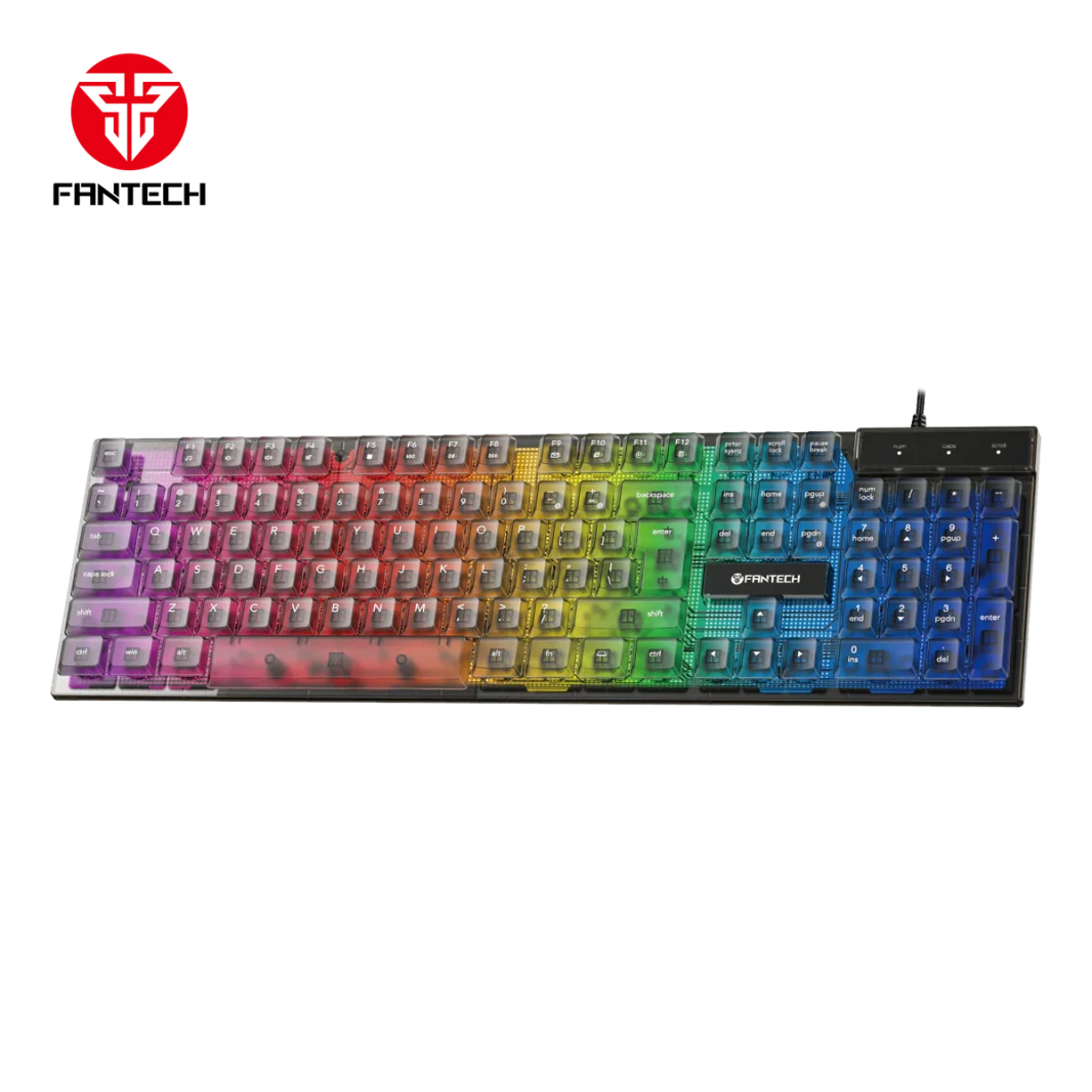 ICN.com : لوحة مفاتيح الألعاب Fantech Shikari K515 RGB Membrane