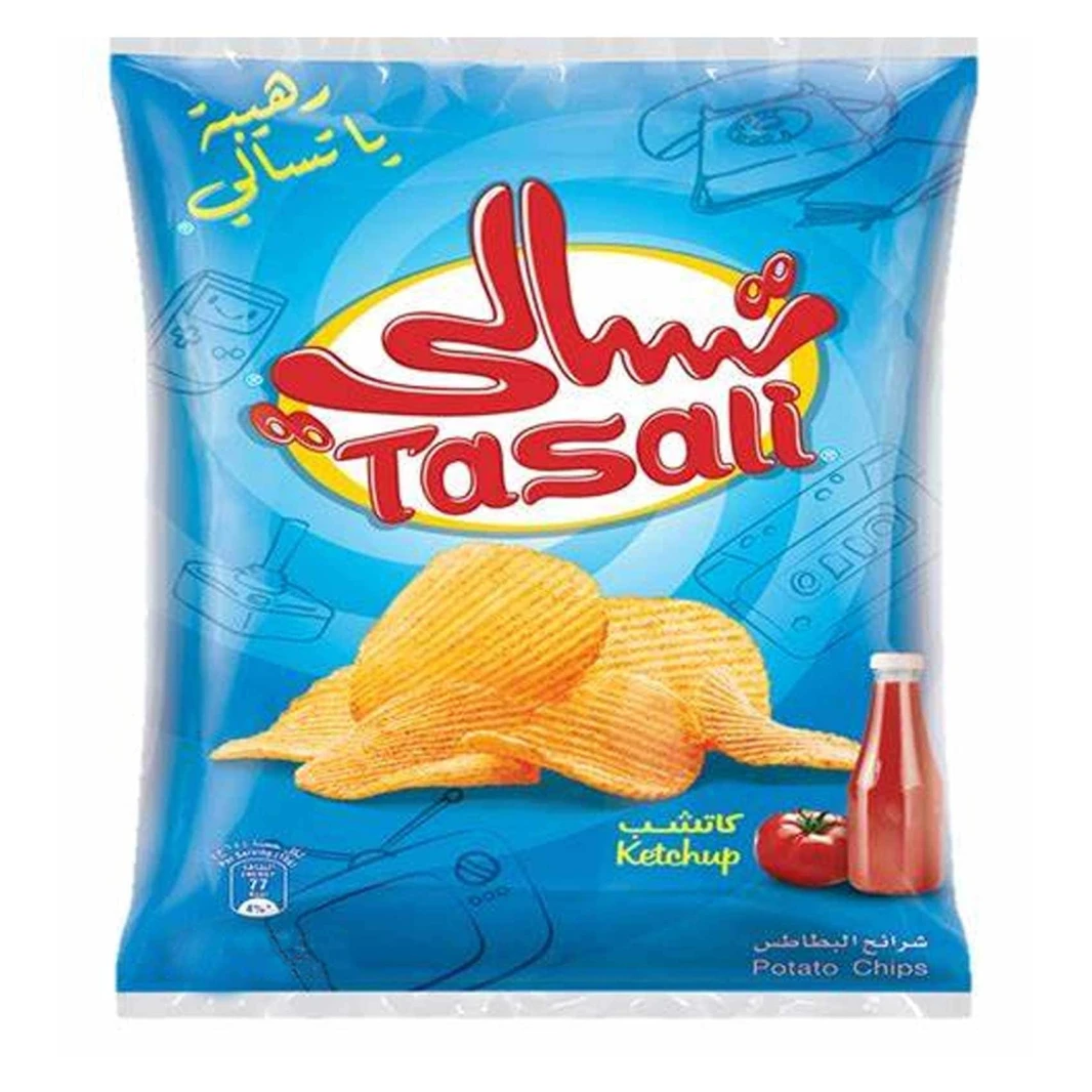 ICN.com : Sally Potato Chips Ketchup Flavor 27g