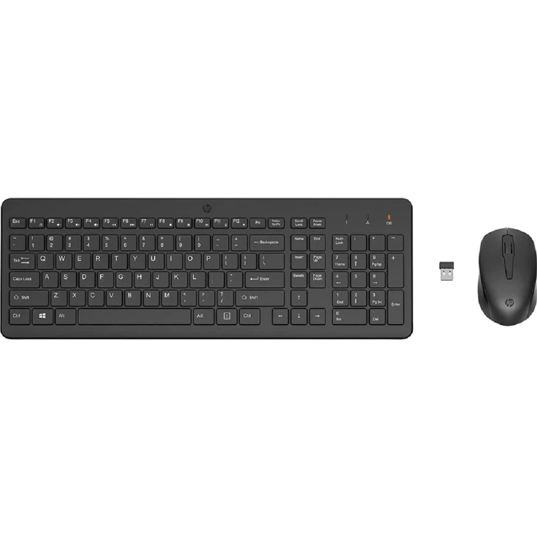 ICN.com : طقم لوحة مفاتيح وماوس لاسلكي أسود HP 330 اتصال لاسلكي 2.4 ...