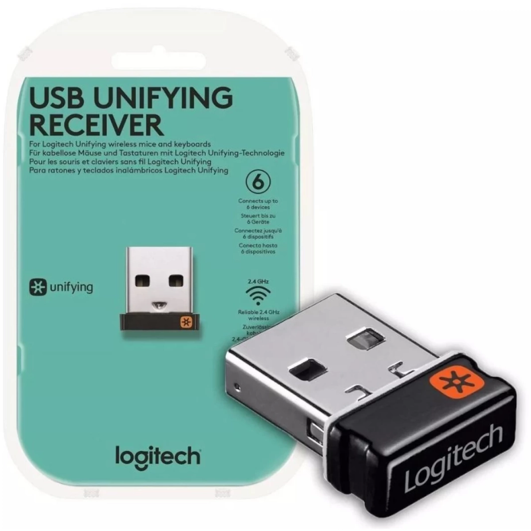 ICN.com : جهاز استقبال USB Unifying من Logitech بتردد 2.4 جيجاهرتز لاسلكي متوافق مع أجهزة ...