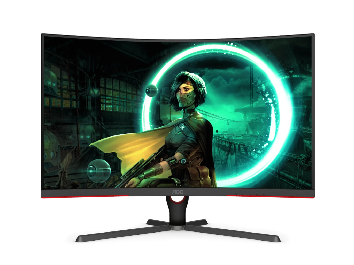 ICN.com : AOC C32G3E 32 "1920 × 1080 (FHD) VA 165Hz 1MS HDMI 1.4 \ DP 1 ...