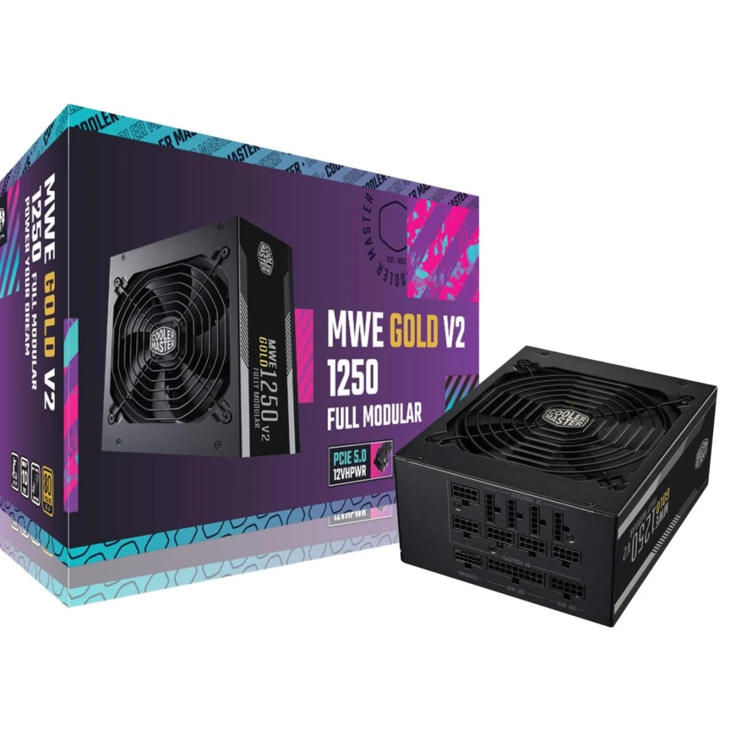 ICN.com : Cooler Master MWE Gold 1250 V2 (ATX 3.0) 1250W 80 Plus Gold ...
