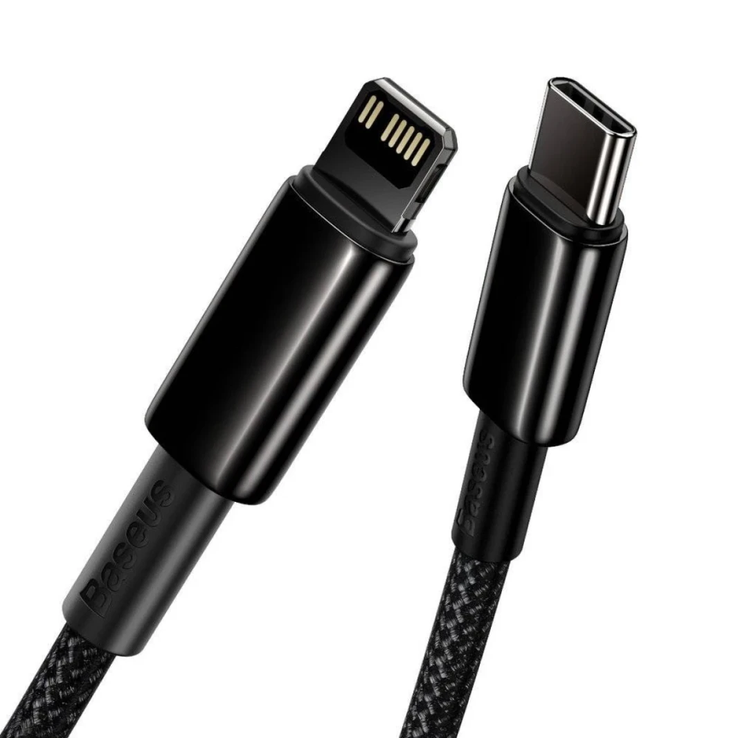 ICN.com : BASEUS - TUNGSTEN TYPE C TO IP PD-20W 2 METER CABLE
