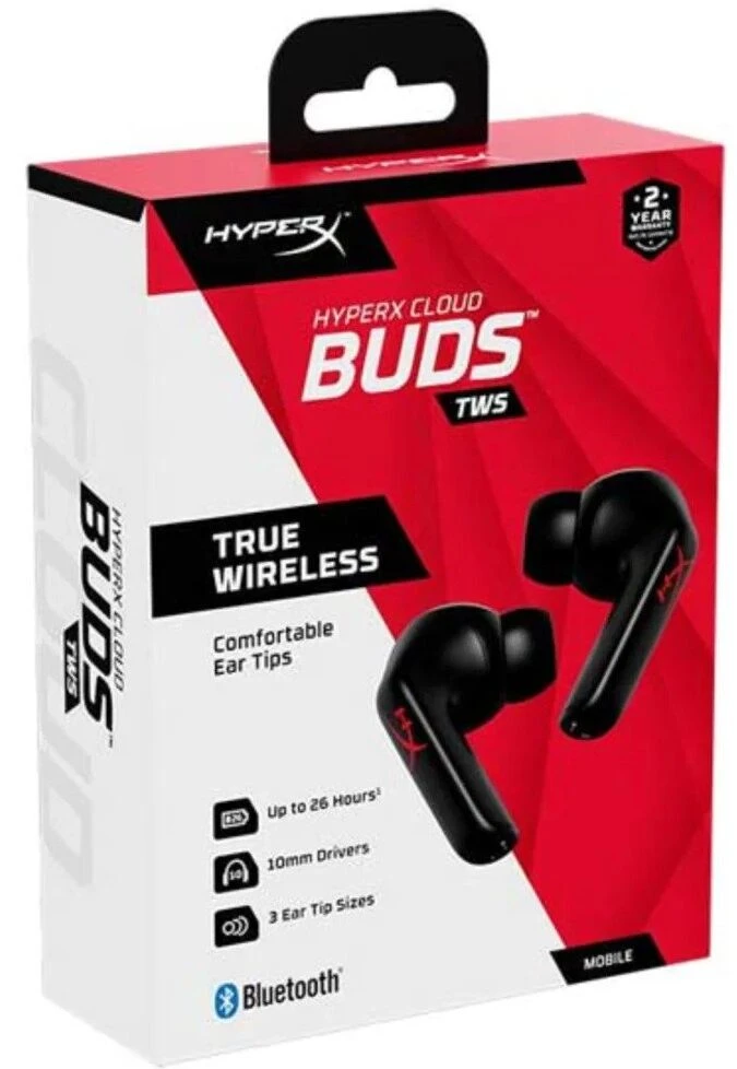 ICN.com : سماعات HyperX Cloud Buds TWS – سوداء