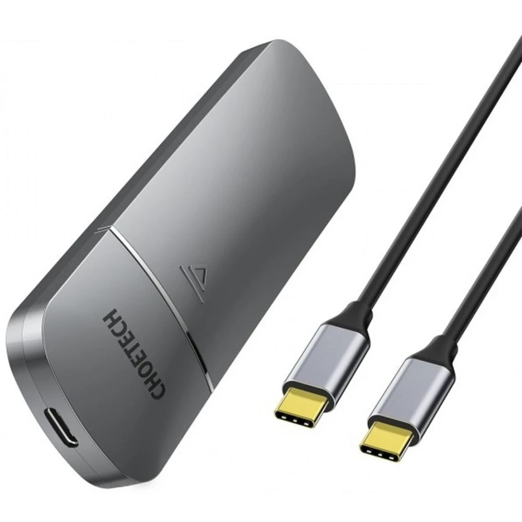 ICN.com : Choetech PC-HDE16 M.2 NVME SSD العلبة USB-C [10 جيجابت في الثانية]