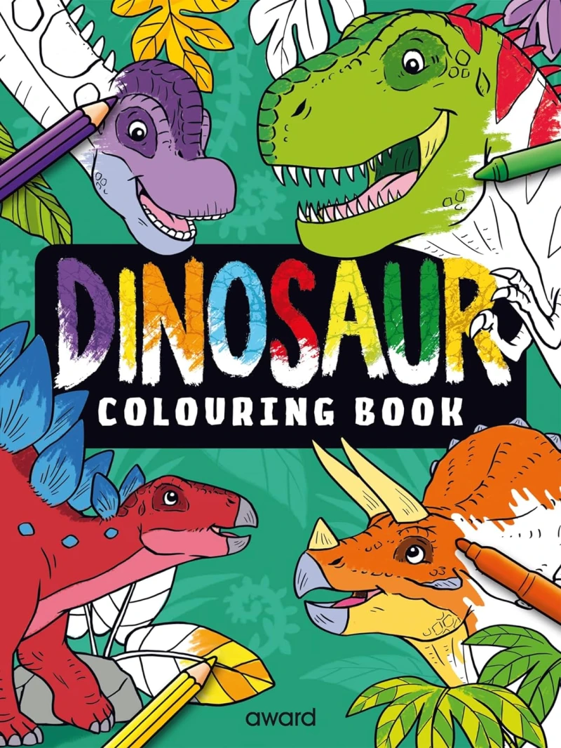 ICN.com : Dinosaur Colouring Book