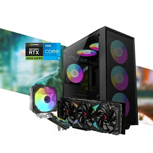 ICN.com : MCS Gaming PC Build // Intel Core i5-14400f // RTX 4070 Super ...