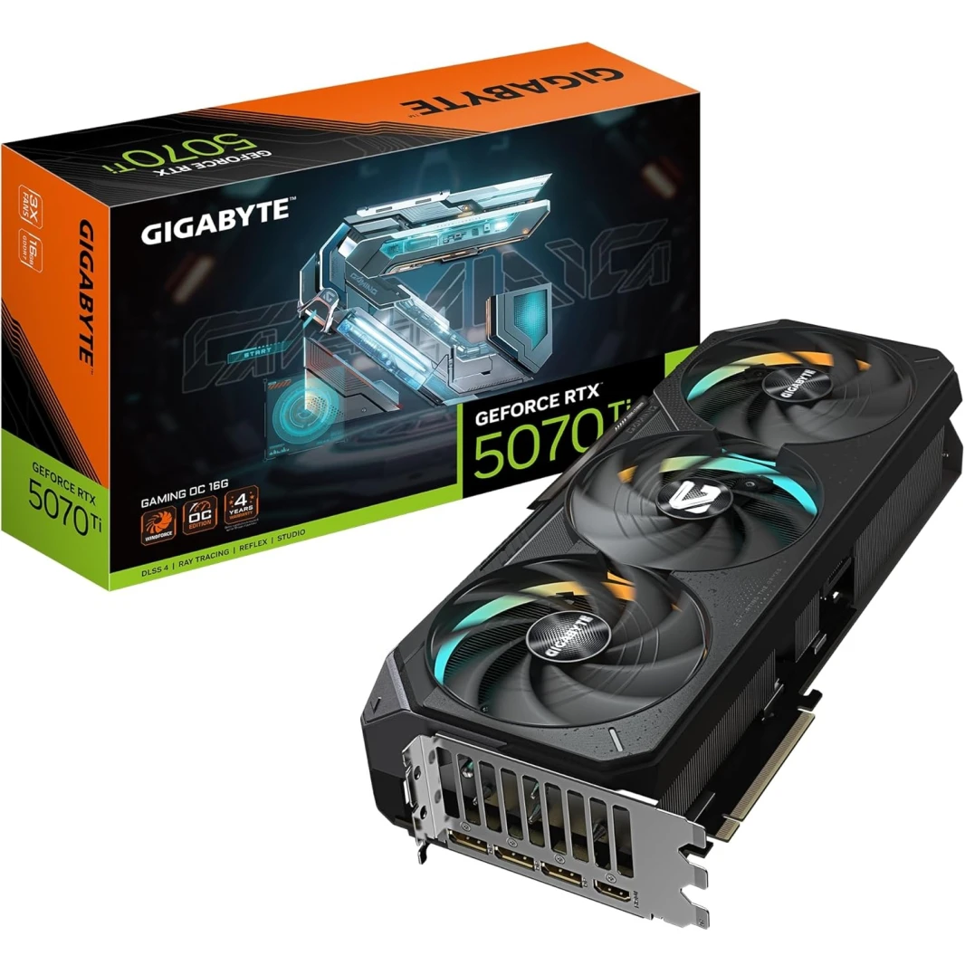 ICN.com : GIGABYTE GEFORCE RTX 5070 TI Gaming OC 16G GRAFE CARD GPU ...