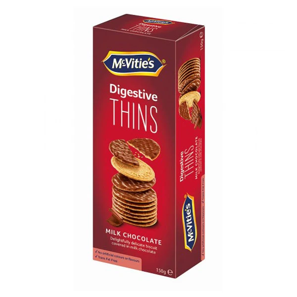 ICN.com : ماكفيتيز دايجستيف ثينز شوكولاتة الحليب 150 جرام