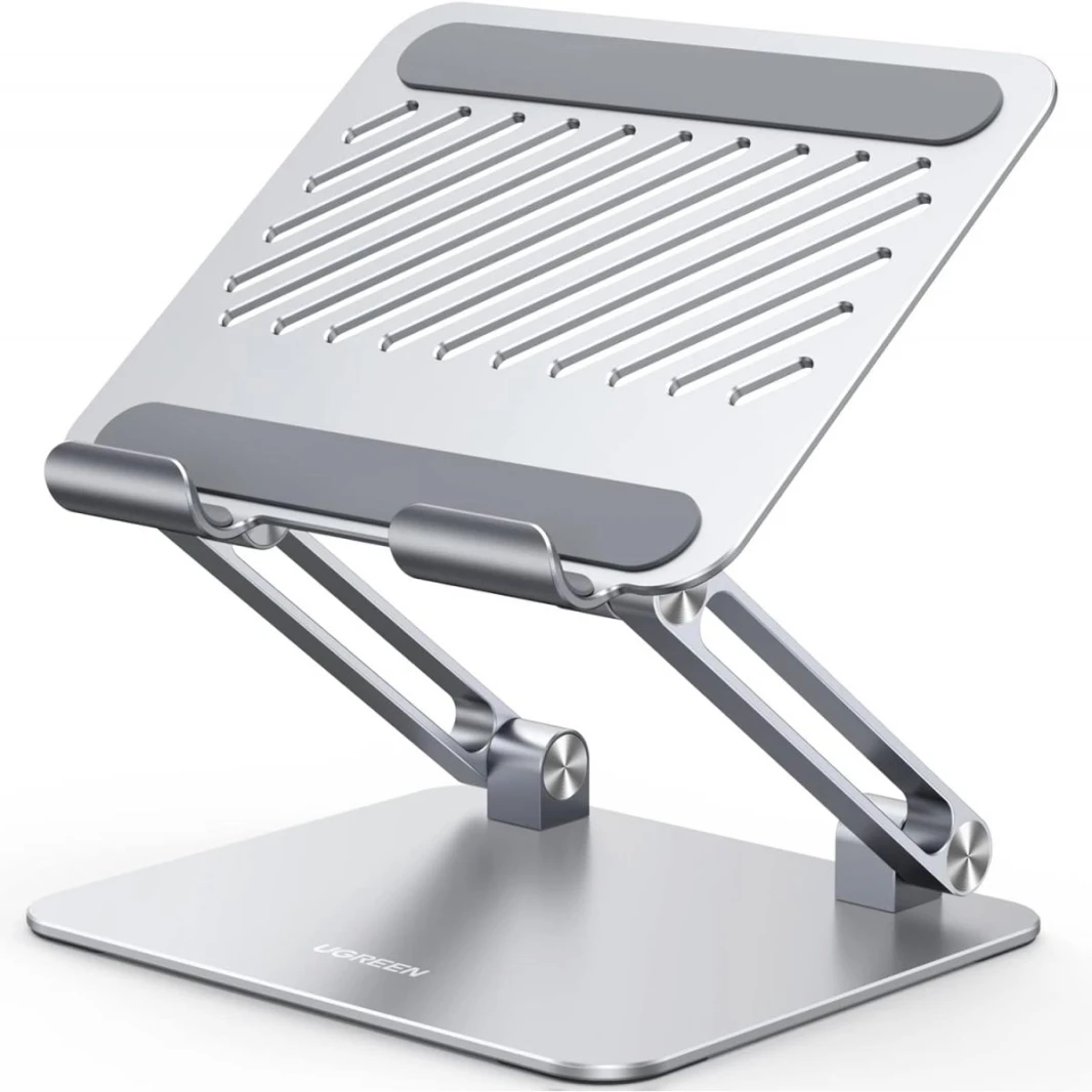 ICN.com : UGREEN Tablet Stand Holder for Desk Dual Rod Support Aluminum ...