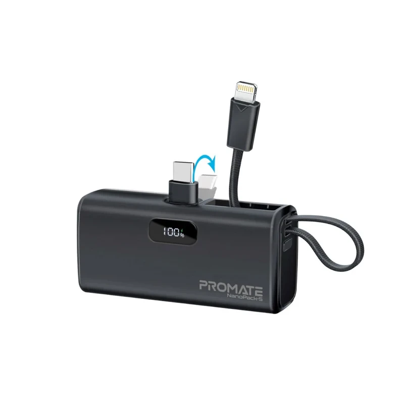 ICN.com : Promate NanoPack-5 Pocket-Sized, Fast Charging Power Bank ...