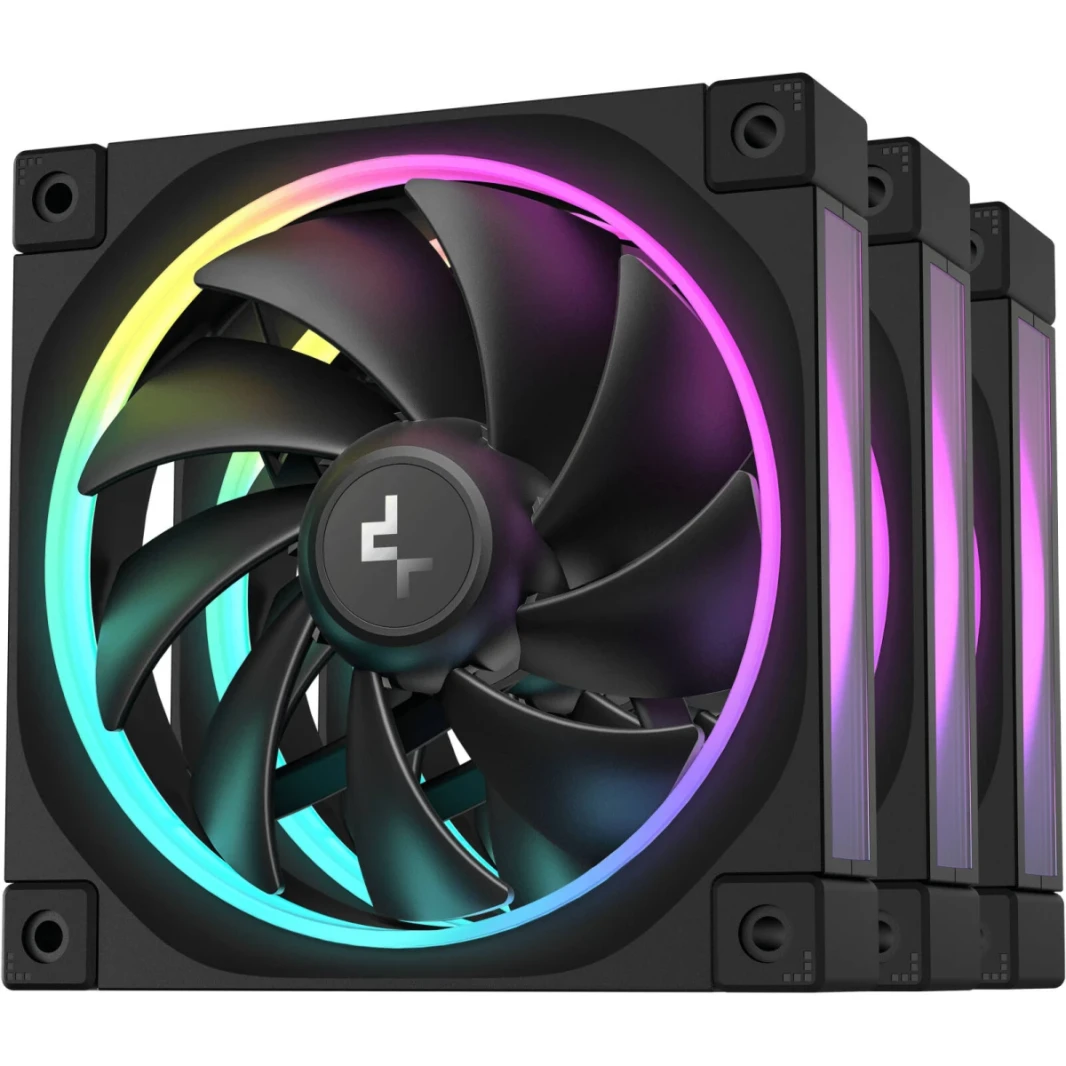 ICN.com : DeepCool FL12 120mm Case Fans, 2150 RPM Fan Speed, 55 CFM Fan ...