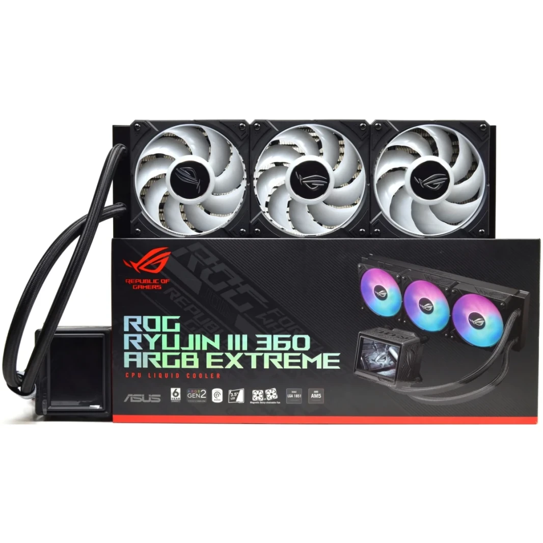 ICN.com : ASUS ROG RYUYJIN III 360 ARGB Extreme All-in-one AIO CPU ...