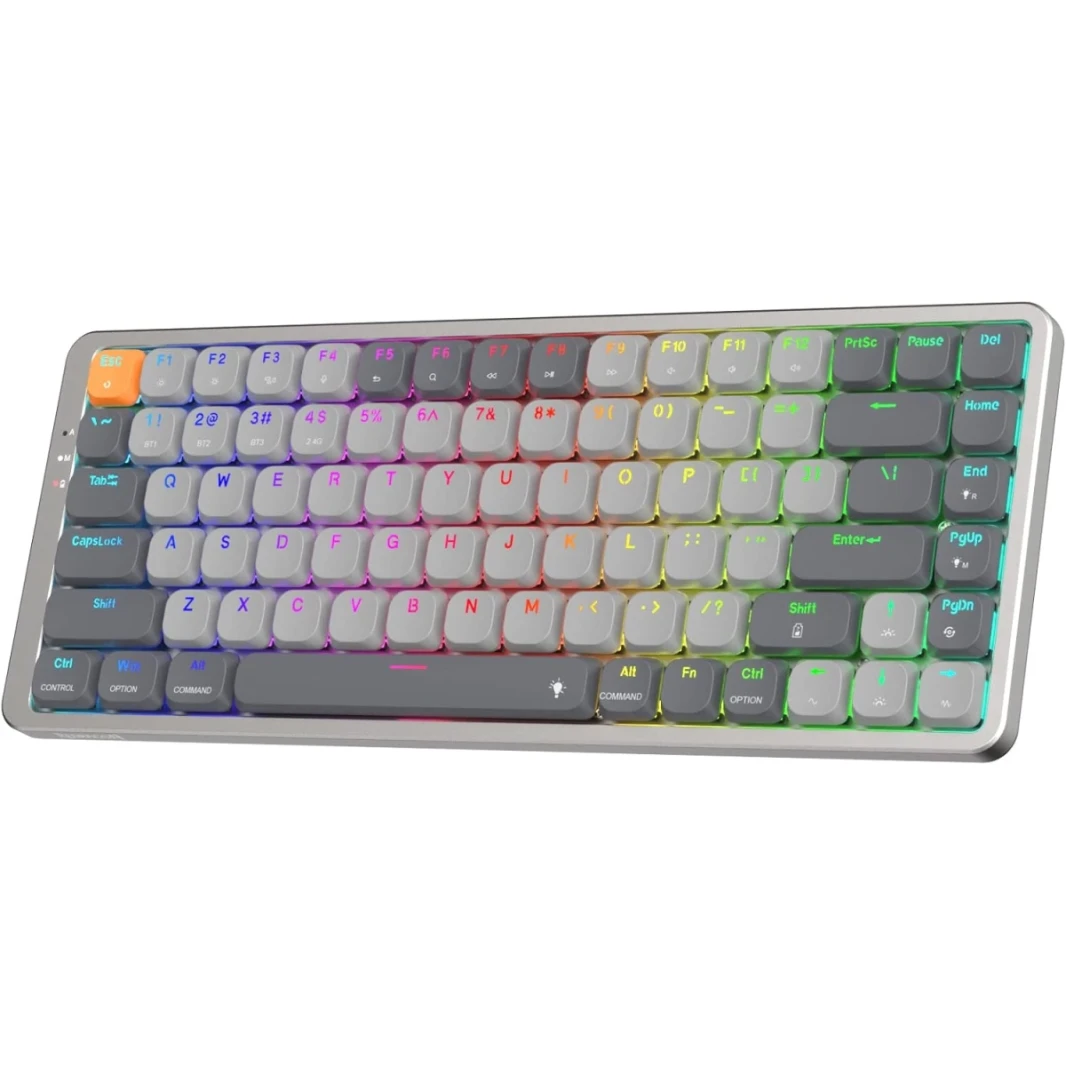 ICN.com : Redragon K652GG 75% Wireless RGB Mechanical Keyboard, Tri ...