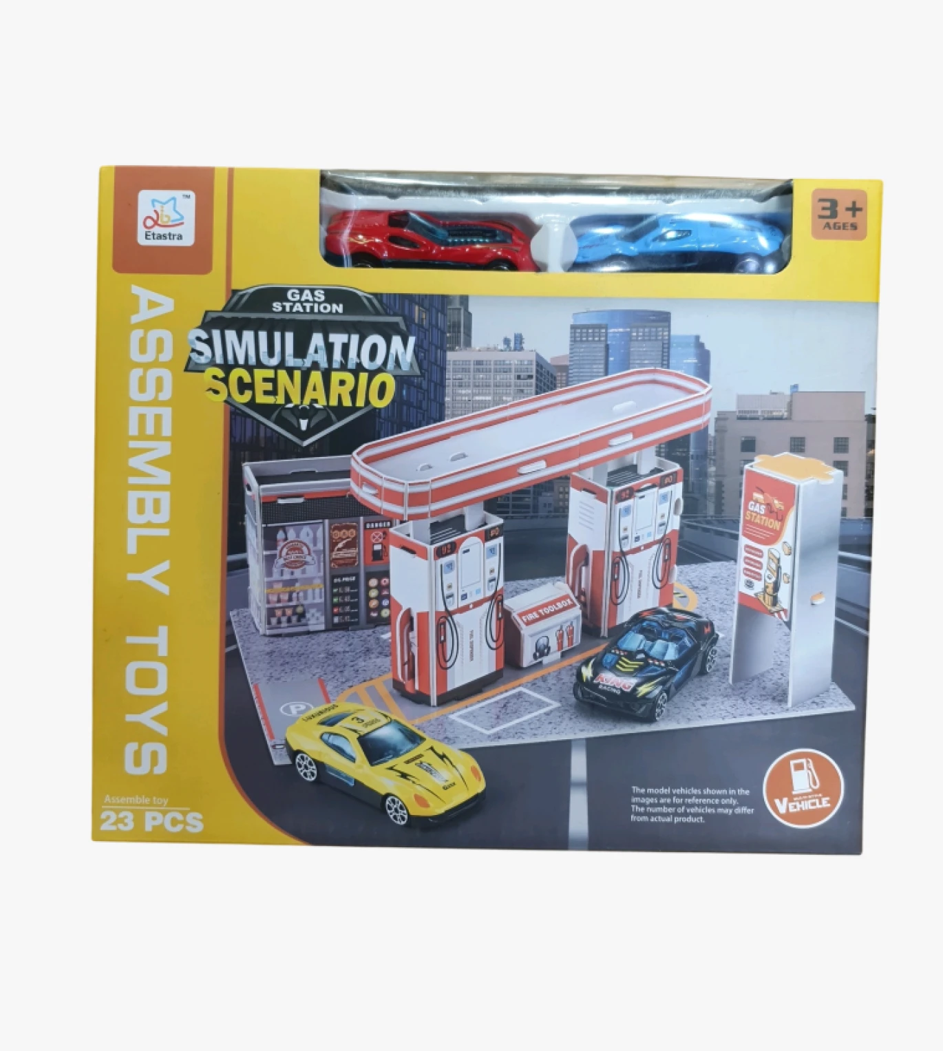 ICN.com : Etastra Simulation Scenario Gas Station Toy Set for Kids with ...
