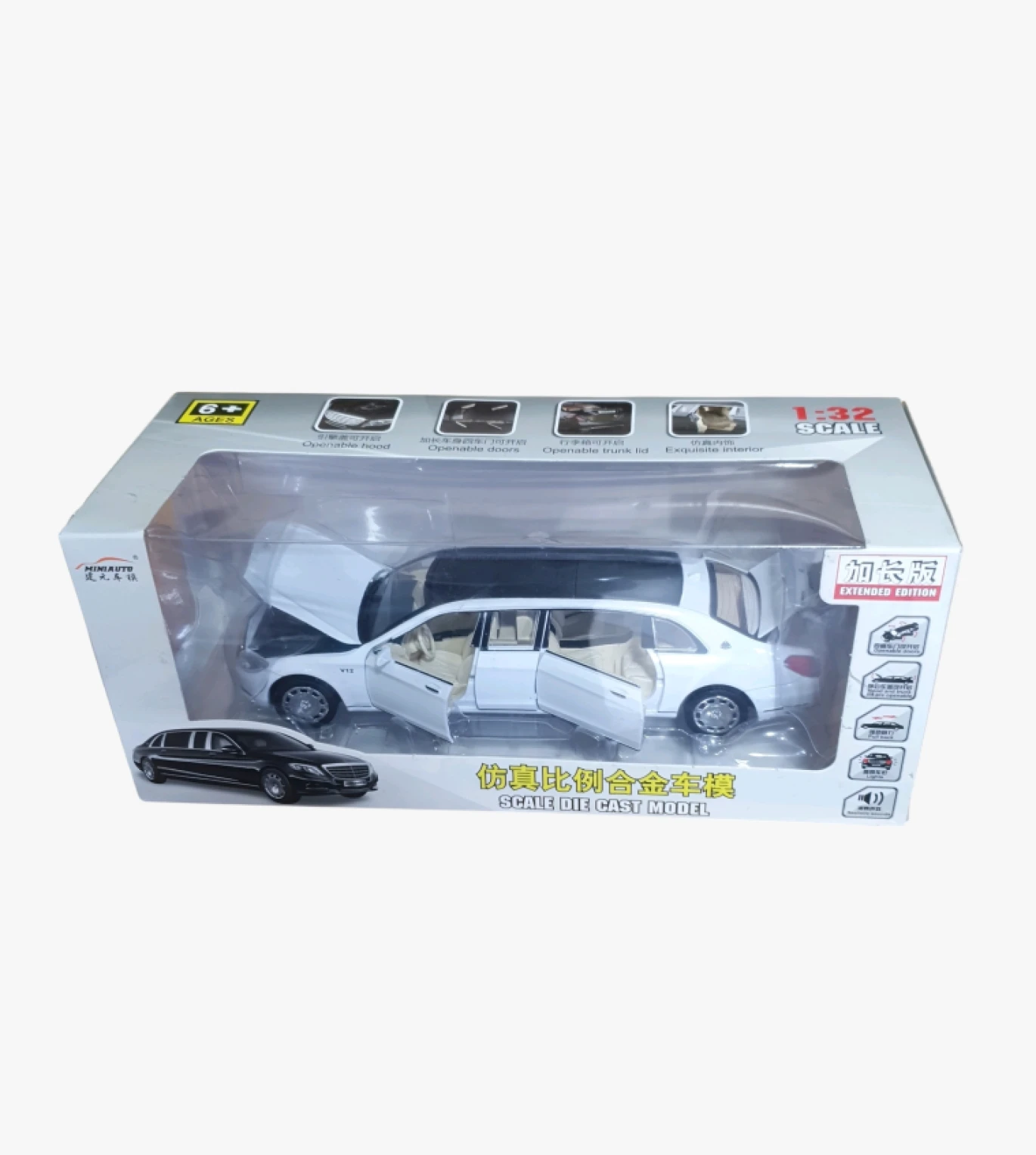 ICN.com : MiniAuto Toy Car for Kids, 1:32 Scale, Luxury Limousine ...