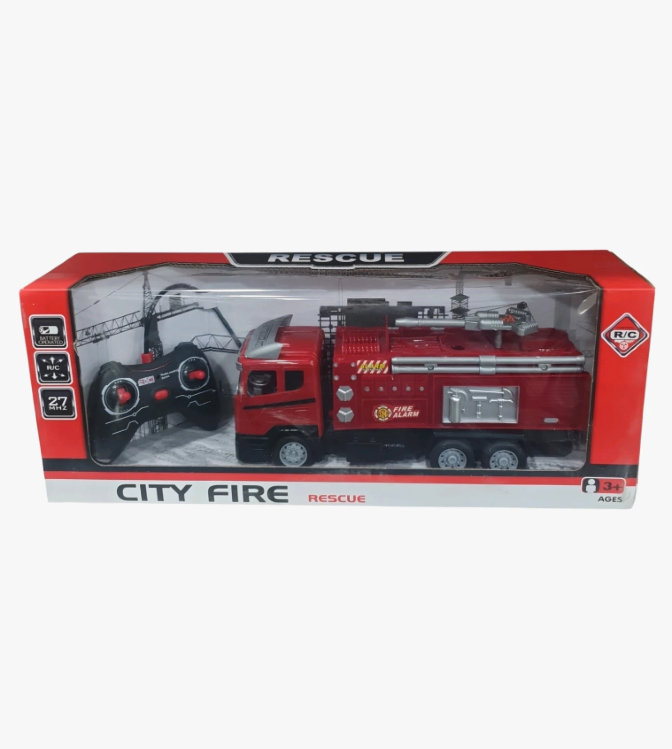 ICN.com : Remote Control City Fire Rescue Truck for Kids - Designed for ...