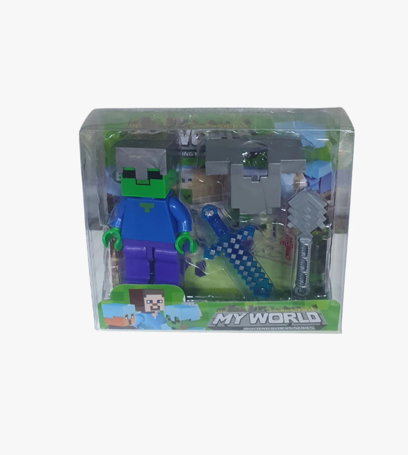 ICN.com : My World Building Blocks Series Minecraft Toy Set for Kids ...