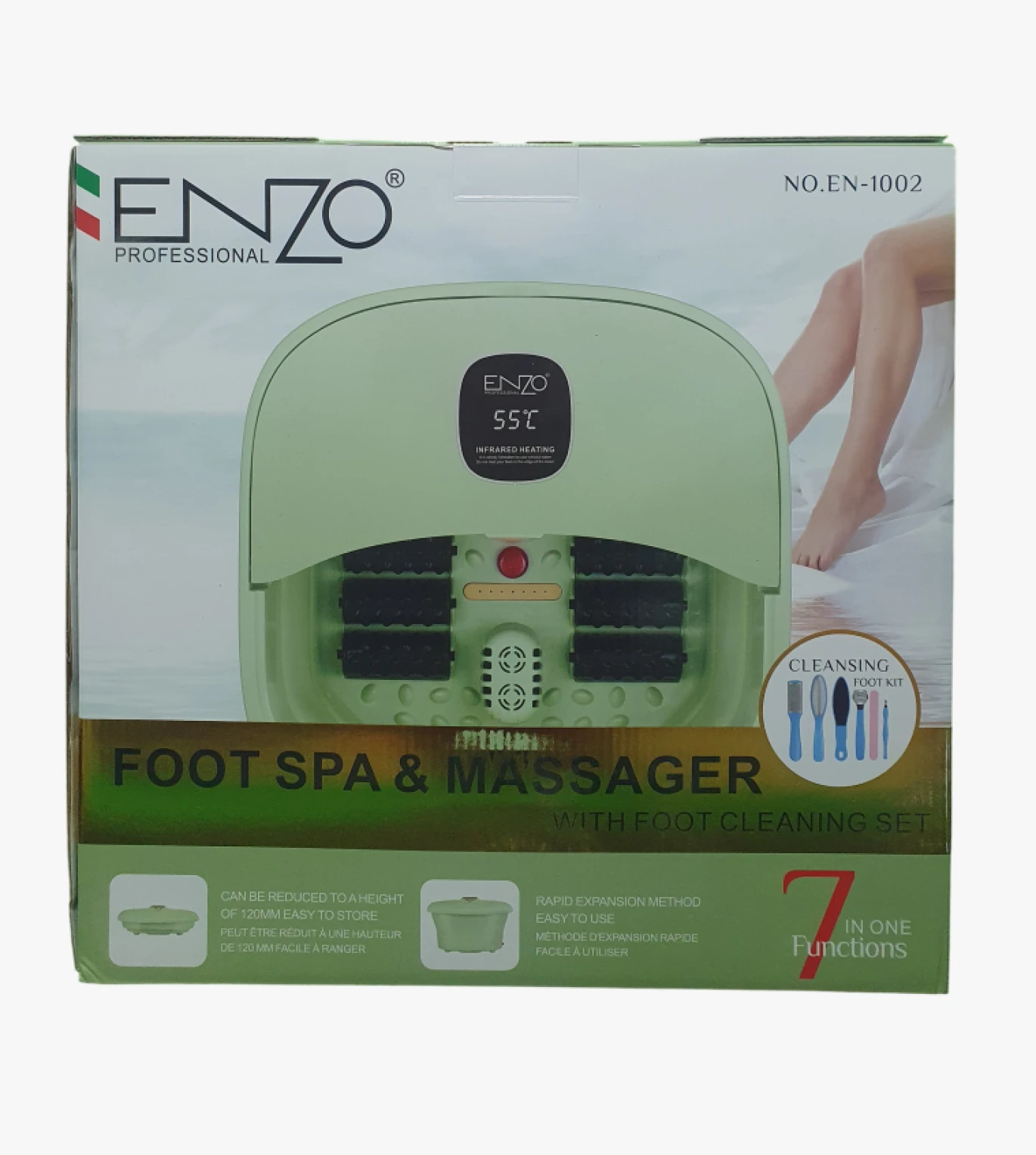ICN.com : Enzo Professional Luxurious Foot Spa and Massager with Modern ...