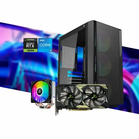 ICN.com : تجميعة كمبيوتر الألعاب MCS // INTEL I5-14400F // RTX 3050 6GB ...