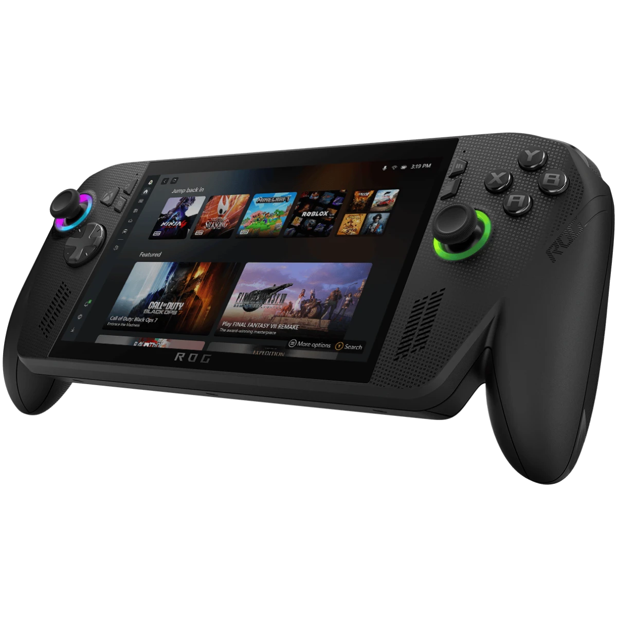 ICN.com : ASUS ROG Ally X (2025) RC73XA Gaming Handheld AMD Ryzen AI Z2 ...