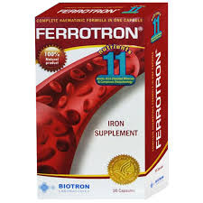 ICN.com : FERROTRON IRON SUPPLEMENT