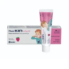 ICN.com : Fluor Kin Infantil Strawberry Toothpaste – 50 ml