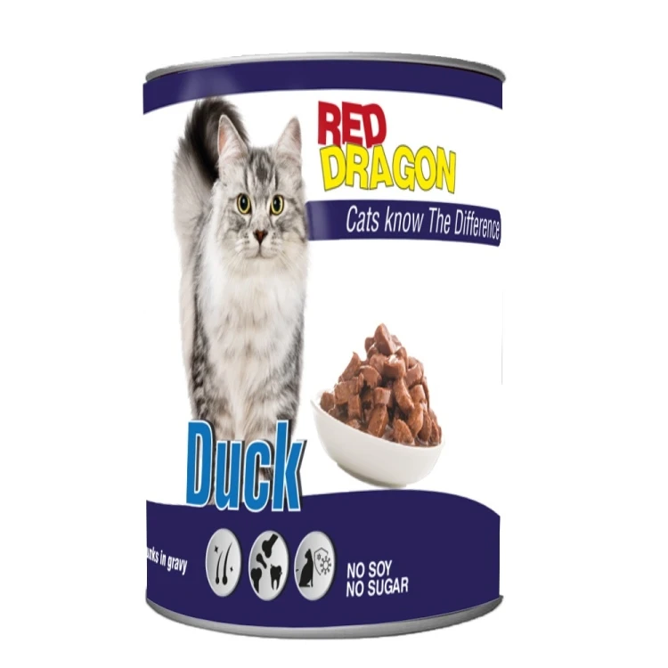 ICN.com : Wet Red Dragon Cat Food – Duck Flavor, 400g (12 pcs)